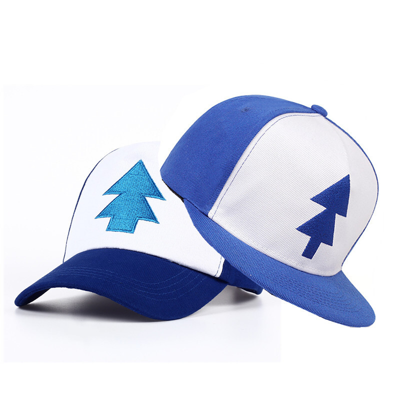 Dipper Pines Bule Tree baseball cap embroidery Cotton snapback Adjusted ...