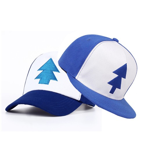 Dipper Pines Bule Tree baseball cap embroidery Cotton snapback Adjusted ...