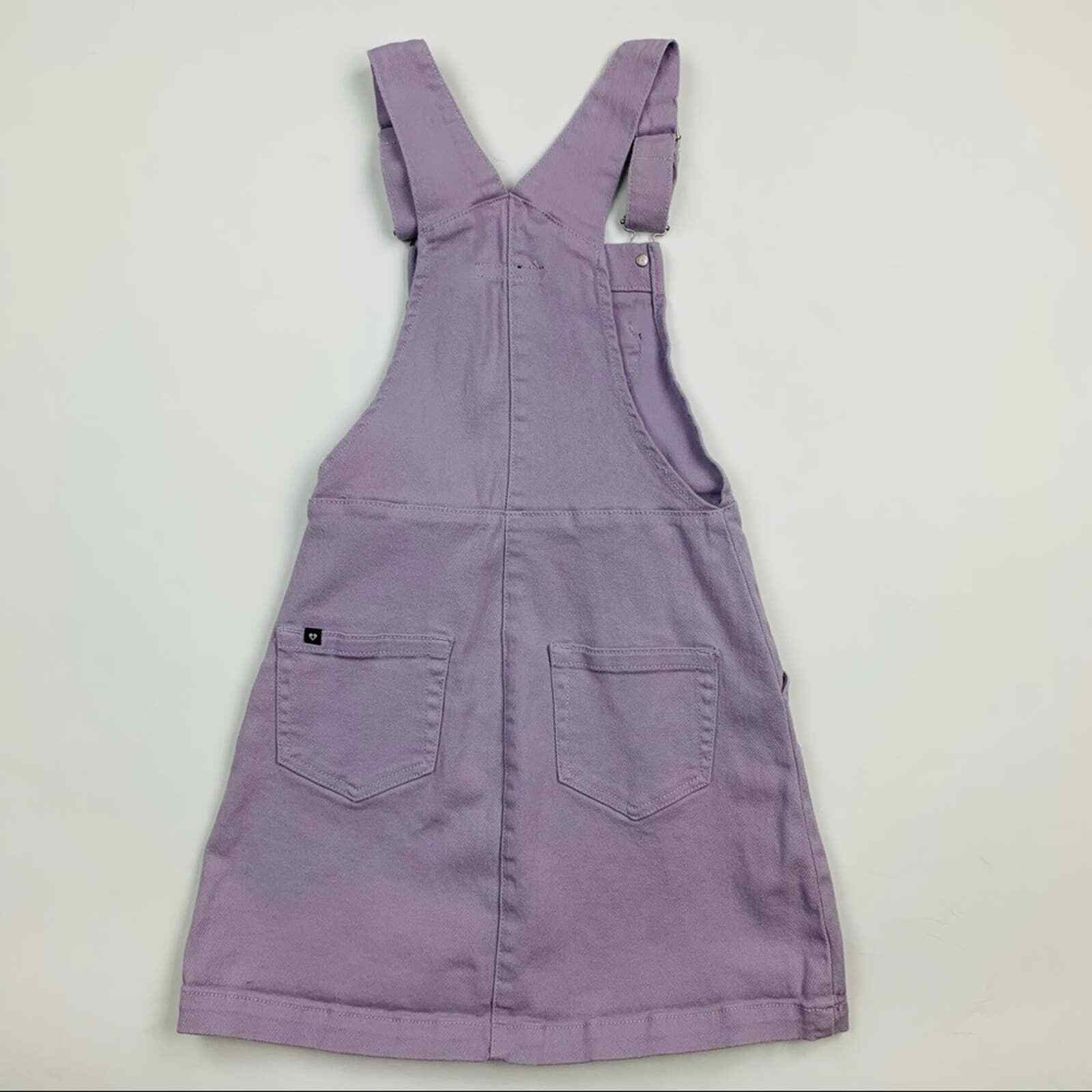 BlackHeart Pastel Purple Lavender Heart Overall Mini … - Gem