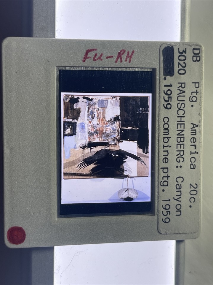 Robert Rauschenberg “Canyon ” Pop Art 35mm Slide | eBay