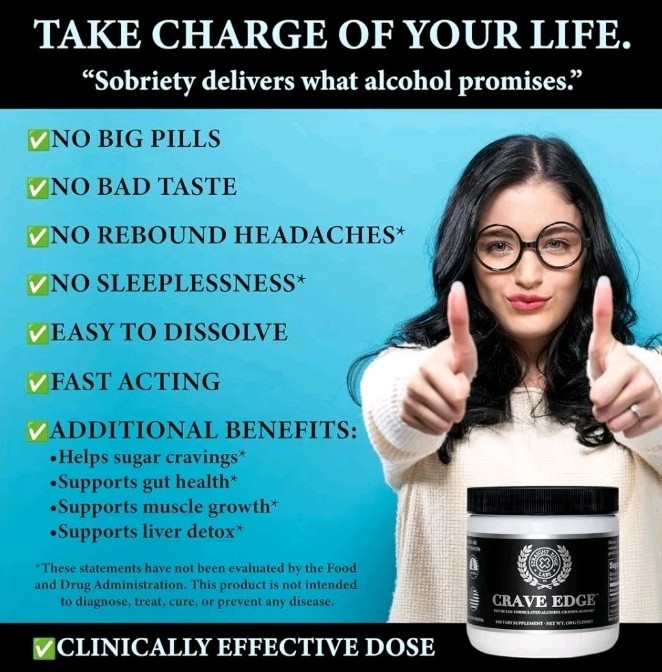 Crave Edge Alcohol Craving Support Physician Formulated Anti Alcohol ...