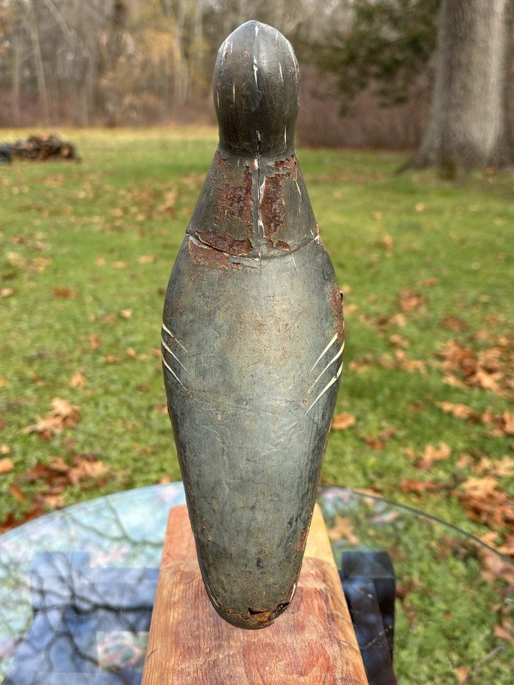 Antique Painted Metal pigeon dove decoy | eBay