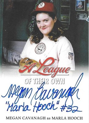 A League of their Own Megan Cavanagh as Marla Hooch Signed Custom Cards ...
