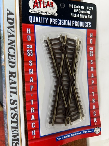 25 DEGREE CROSSING - CODE 83 TRACK - NICKEL SILVER - HO SCALE ...