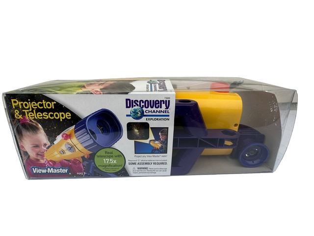 Fisher Discovery Channel Projector and Telescope View-master for sale ...