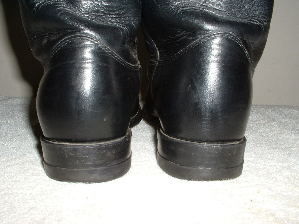 Men's Black Justin Roper Cowboy Boots 8EE Style 3133 | eBay