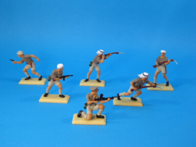 BRITAINS DSG * WWII BRITISH SPECIAL AIR SERVICE (SAS) TROOPS * TOY ...