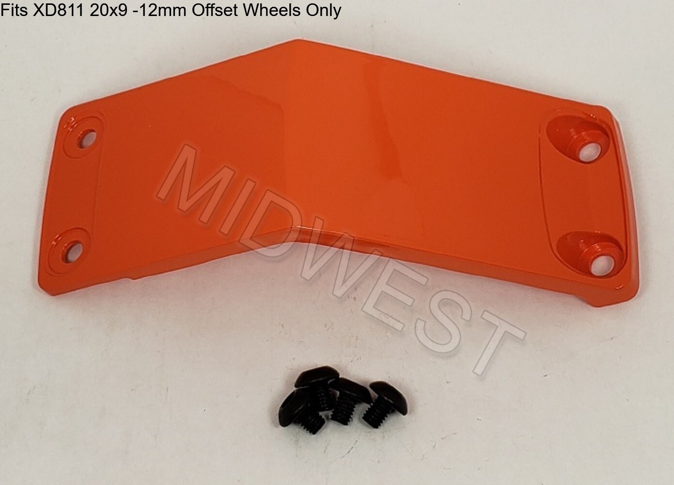 KMC XD Series Rockstar 2 811fin29012nabs Orange Wheel Inserts 20x9 Set ...