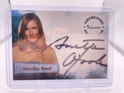 Annette O’Toole Signed INK WORKS Inkworks SMALLVILLE Martha Kent Super ...