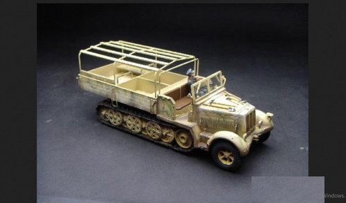 FIGARTI WW2 GERMAN ETG-049 Rare diorama 1:30 CARGO TRUCK SET ww2 king ...