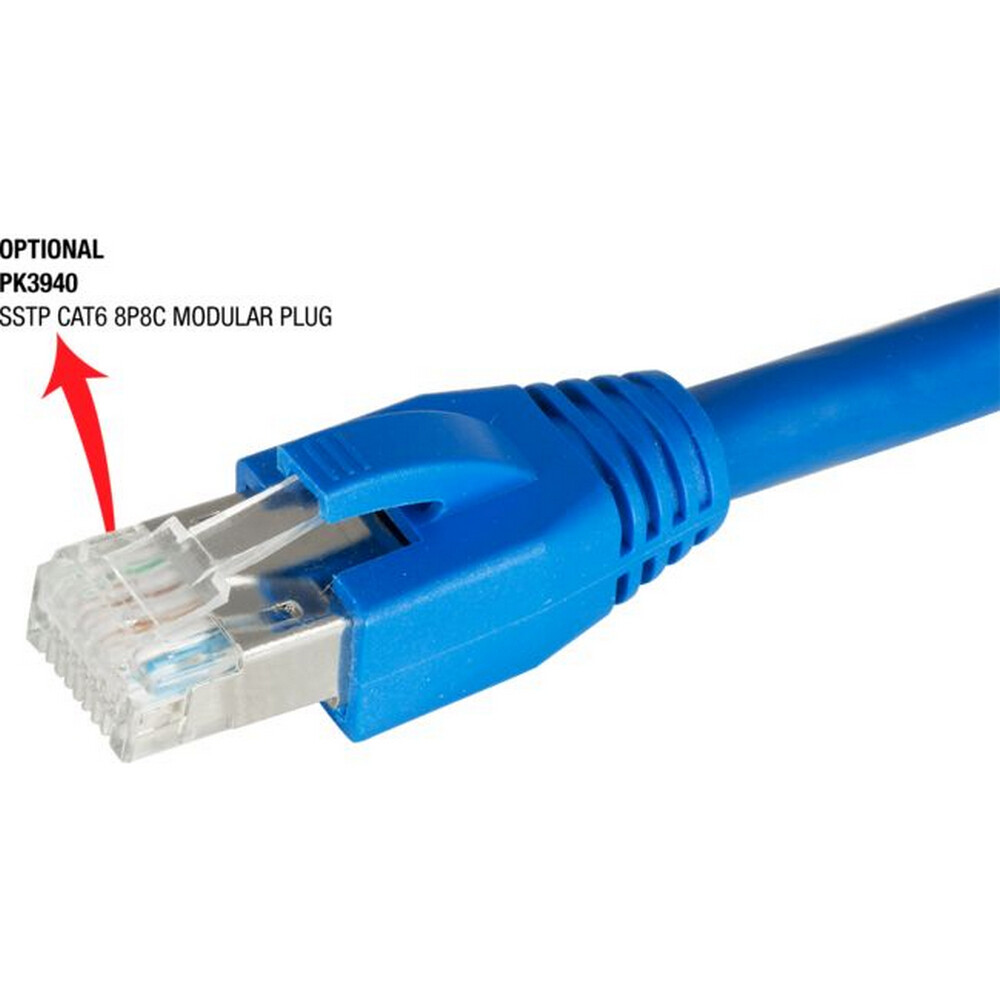 RJ45 Rubber Boot Suits PK3940 For Cat5E/6 Blue Shielded Plug | eBay