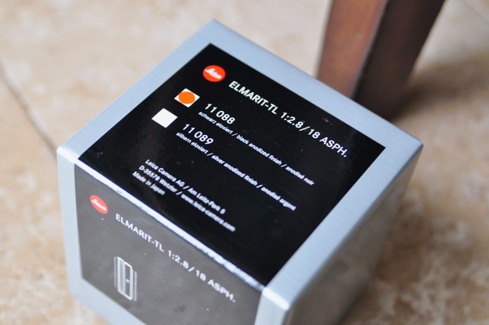 Leica Box only for Leica Elmarit TL 18mm f2.8 ASPH lens | eBay