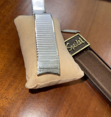 NewOldStock Speidel 10k White GF Men’s Stretch Watch Band, 17mm, 6 3/4 ...