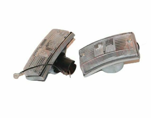 Front Blinker Clear Lens Chrome Plated Vespa PX PX80-200 PE Lusso T5 ...