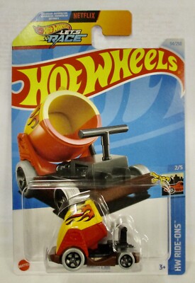 2024 HOT WHEELS * D CASE * BOOM CAR RED HW RIDE-ONS 2/5 COMBINED ...