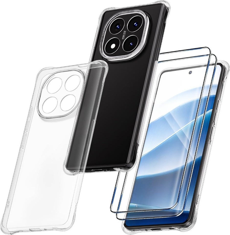 Clear Case Gel Phone Silicone Cover For Xiaomi Redmi Note 14 4G 5G Pro+ ...