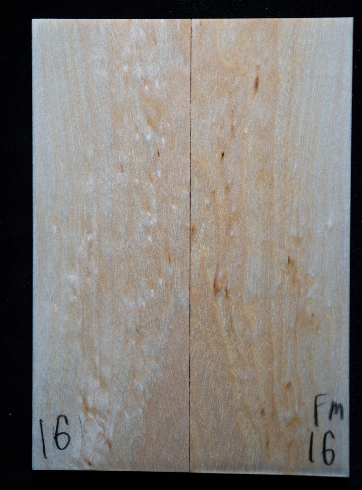 Faux Masur Birch #16 Knife Scales 5"x 1.75"x 3/8"see 100 species in my ...