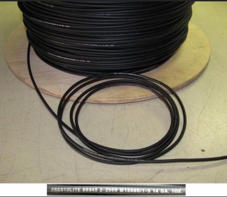 100’ Prestolite Military Wire 14 Awg - 14 Gauge Wiring Harness for ...