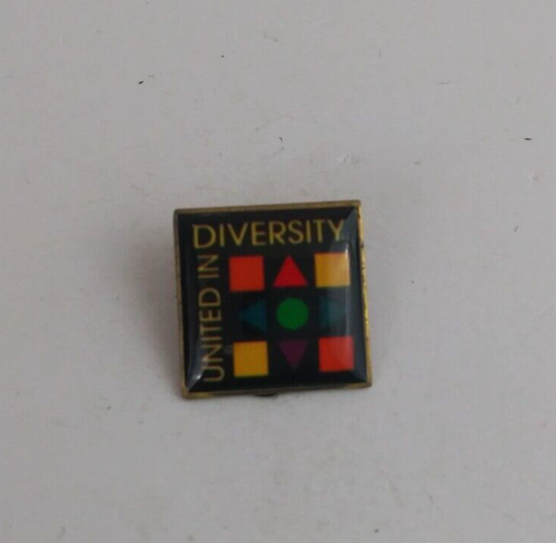 United In Diversity Colorful Lapel Hat Pin | eBay