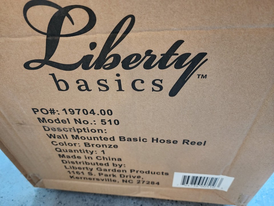 Liberty Basic 510 Wall Mount Hose Reel 764736005103| eBay