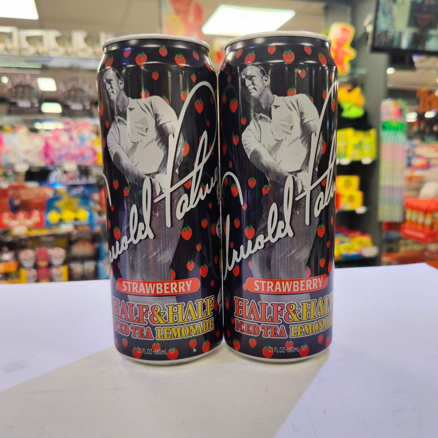 AriZona Arnold Palmer Half & Half Strawberry Lemonade Iced Tea 680ml x 2 Cans | eBay