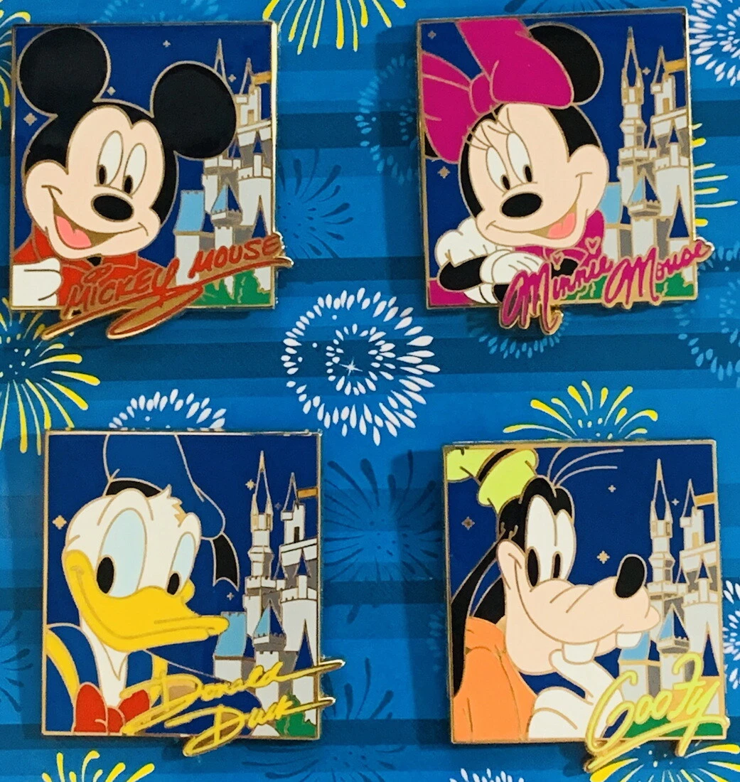 Disney Character Signatures Clip Art