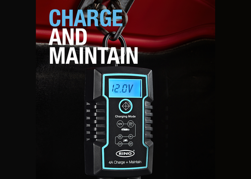 4A Battery Charger For Alpha Sports Motorcycle Maintainer 6-12V Quick ...