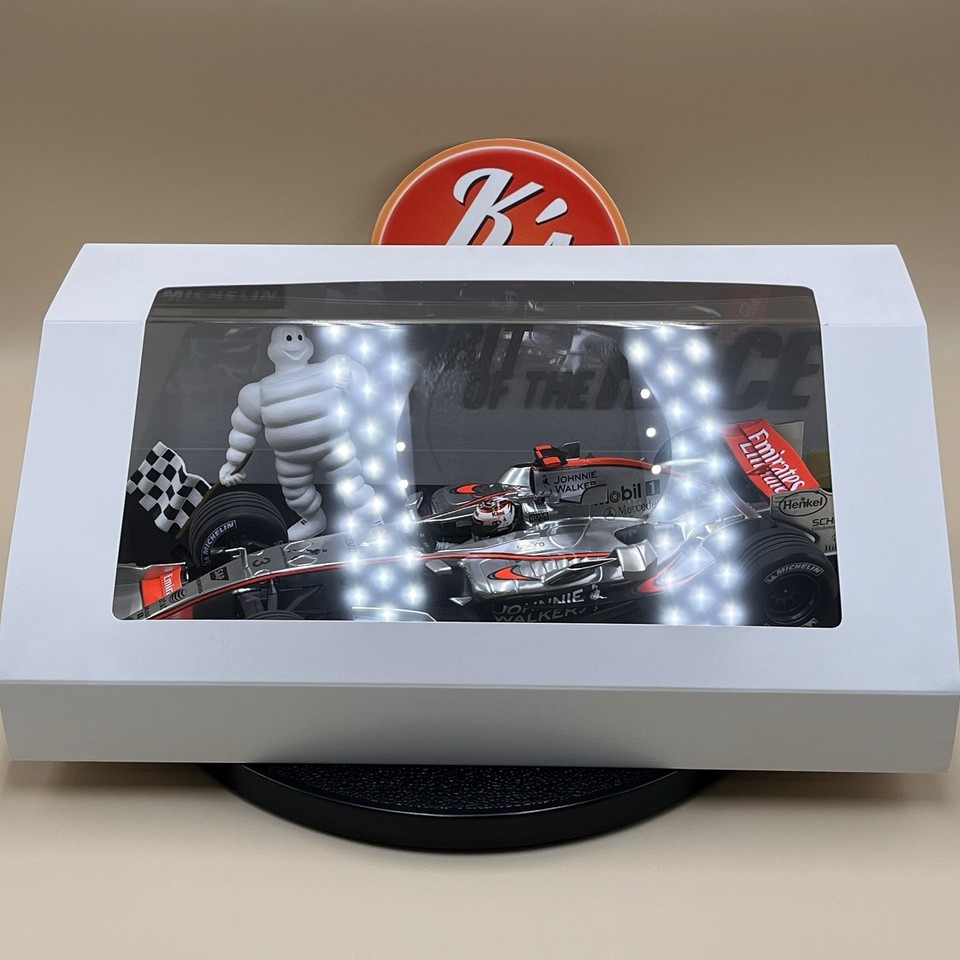 MINICHAMPS 1/18 McLaren Mercedes MP4-21 2006 Kimi Raikkonen Michelin ...