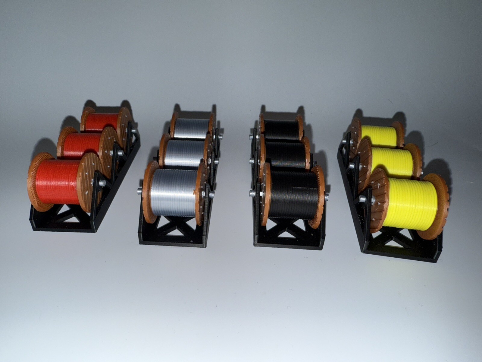 4pk- 1:87 HO Scale Multicolor Wire Spool Load/Decor | eBay