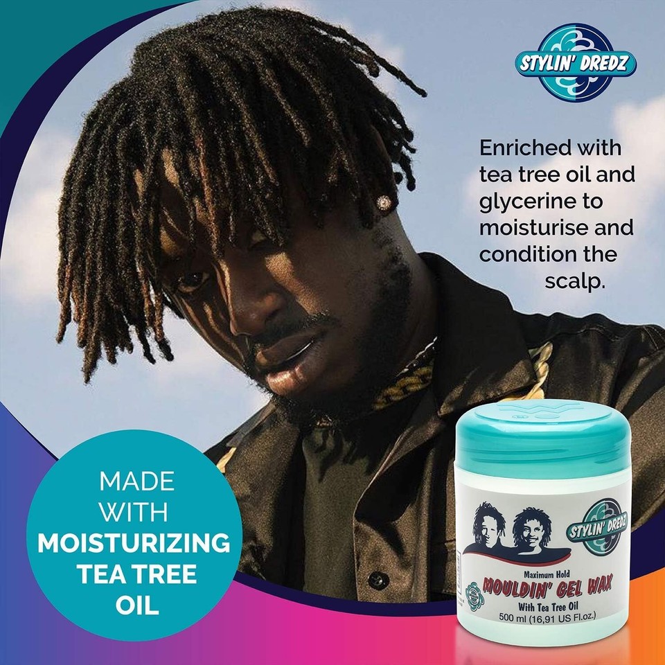 Stylin' Dredz Mouldin' Gel Wax - Loc n Twist Gel - Dreadlock Gel Wax ...