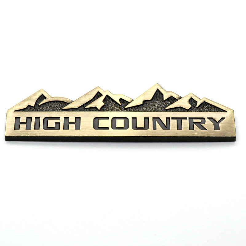 3x 5'' High Country Emblem badge Door Tailgate For Silverado 1500 HD ...