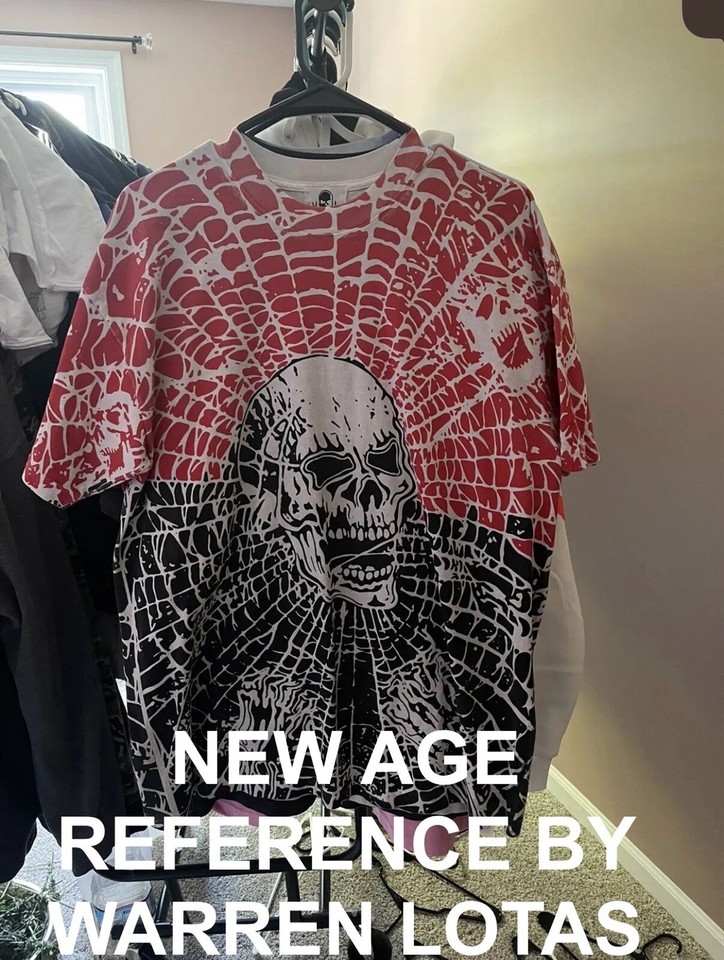 Vintage AOP Single Stitch Morbid Rags, Liquidblue, Mosquitohead, Warren ...