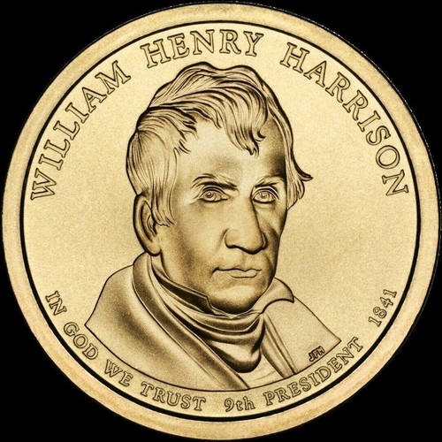 2009-P William Henry Harrison Presidential Dollar Brilliant ...