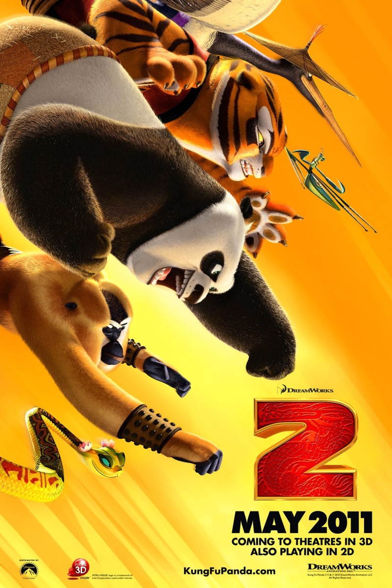 Kung Fu Panda 2 Plakat Trolls World Tour And Kung Fu Panda 2 Posters