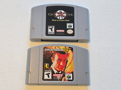 Goldfinger Bond 007 + Goldeneye X H@ck of Perfect Dark (Nintendo 64 ...