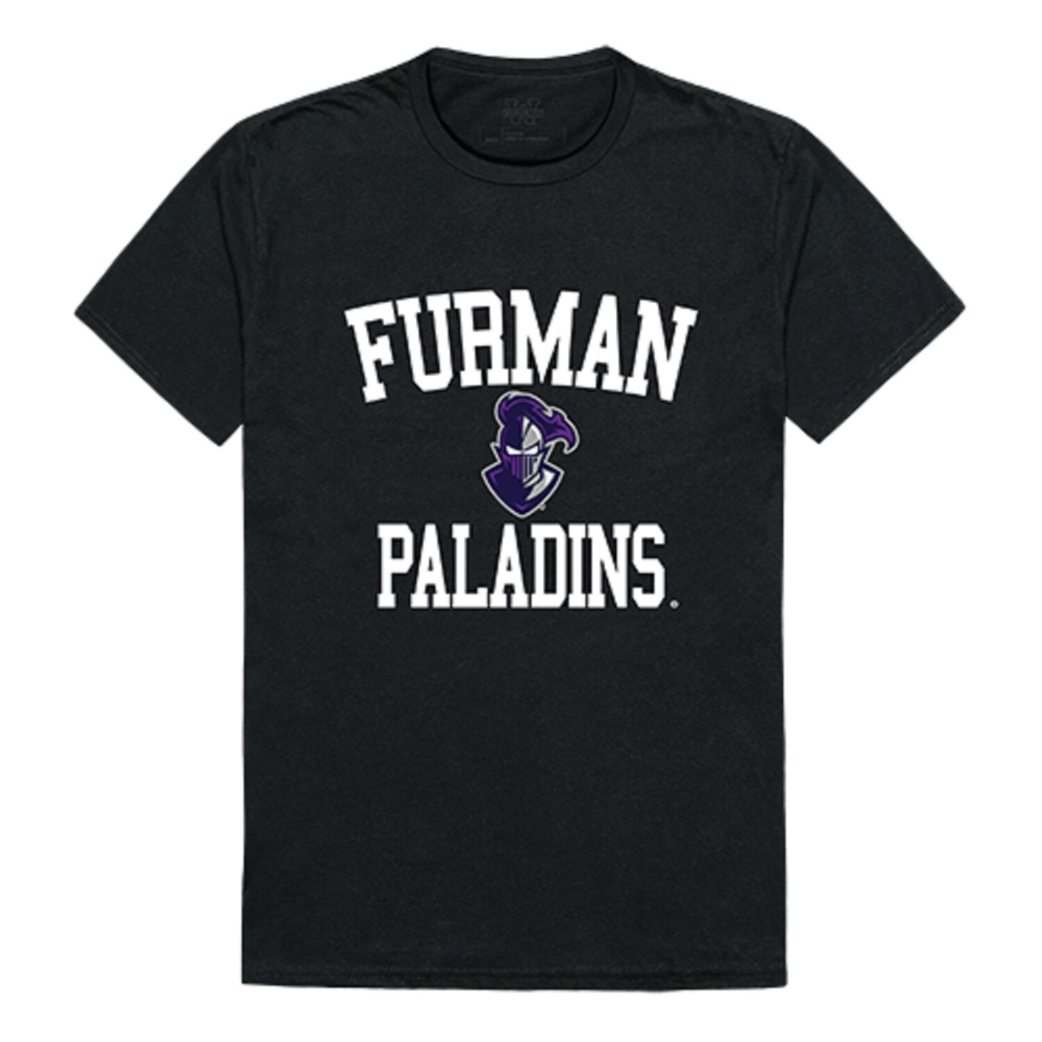 University of Furman Paladins FU Black Tee T Shirt S - 2XL | eBay