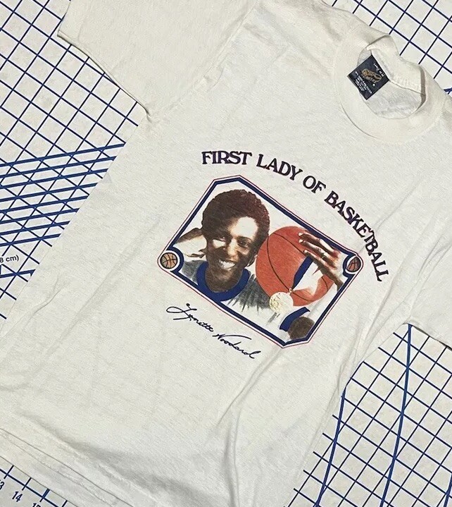 Vintage Lynette Woodlyn First Lady Of Basketball Shir… - Gem