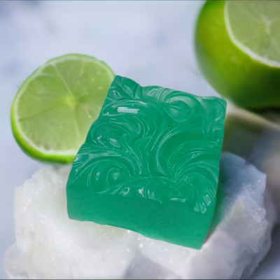 Lime And Aloe Glycerin Soap - Ohio Valley Soap | eBay