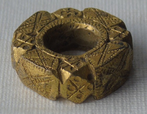 Ring Talisman Axum, Tigray Ethiopia Africa Tribal Currency, Gold Plate ...