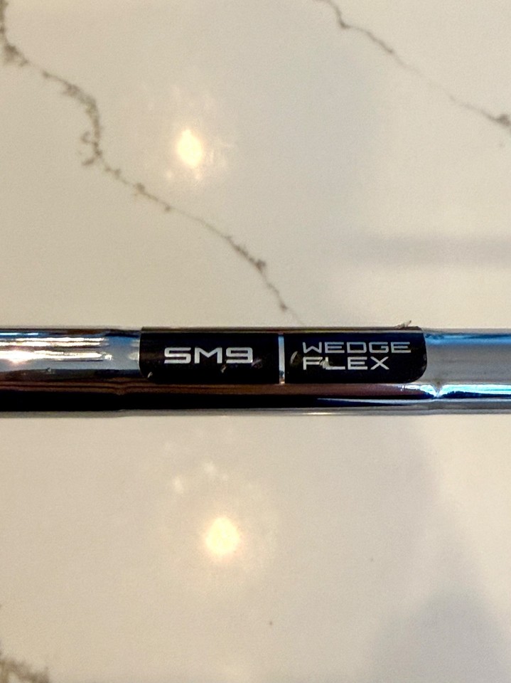 Titelist Vokey SM9 Tour Chrome Wedge: 58 degree 8 bounce M grind Great ...