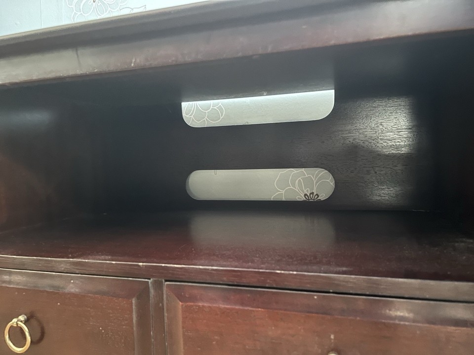 Stag Minstrel Tv Stand Hi-fi Cabinet Unit With Two Drawers Sideboard ...