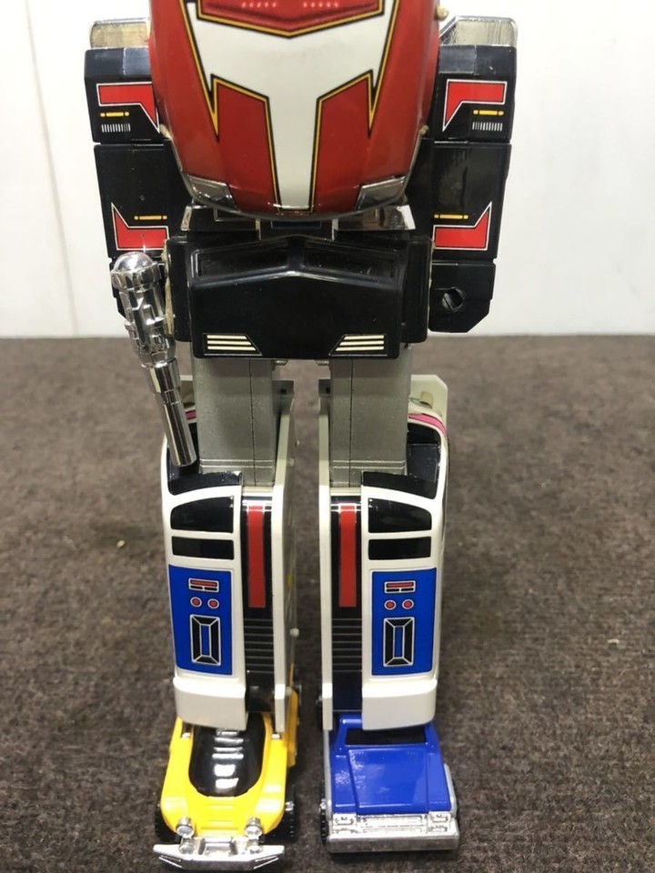 Power Rangers Sentai Turboranger DX Turbo Robo Megazord Chogokin BANDAI ...