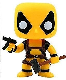 Deadpool - Slapstick (Yellow) Pop! Vinyl [RS]-FUN9350 | eBay Australia