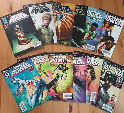 12 x Marvel MAX "Supreme Power" comics | eBay Australia
