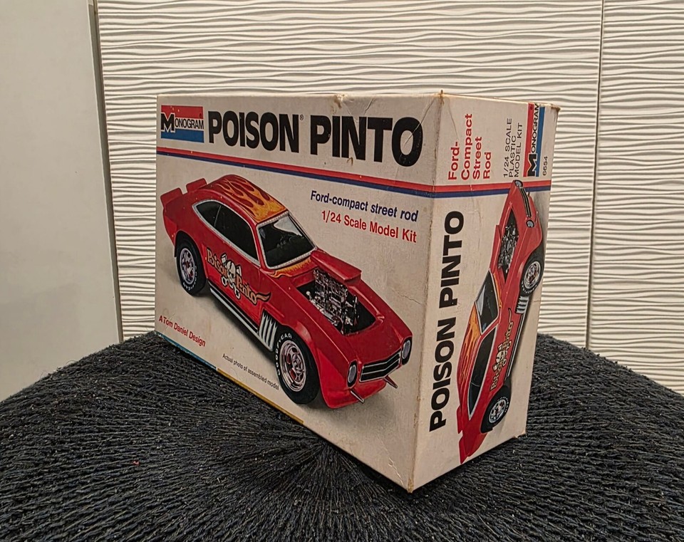 BUILT 1971 MONOGRAM TOM DANIEL`S "POISON PINTO" 1/24 MODEL CAR KIT | eBay
