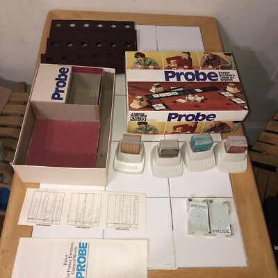 Vintage PROBE "Game Of Words" Board Game (1974) Parker Bros. | eBay