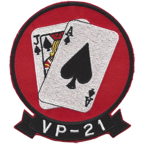 VP-21 Patrol Squadron Patch Black Jacks | eBay