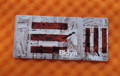 Jay Z The Book of HOV Limited Edition Brooklyn Library Card Blue Print ...