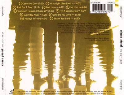 WINANS PHASE 2 - WE GOT NEXT [MYRRH] NEW CD 80688593421| eBay