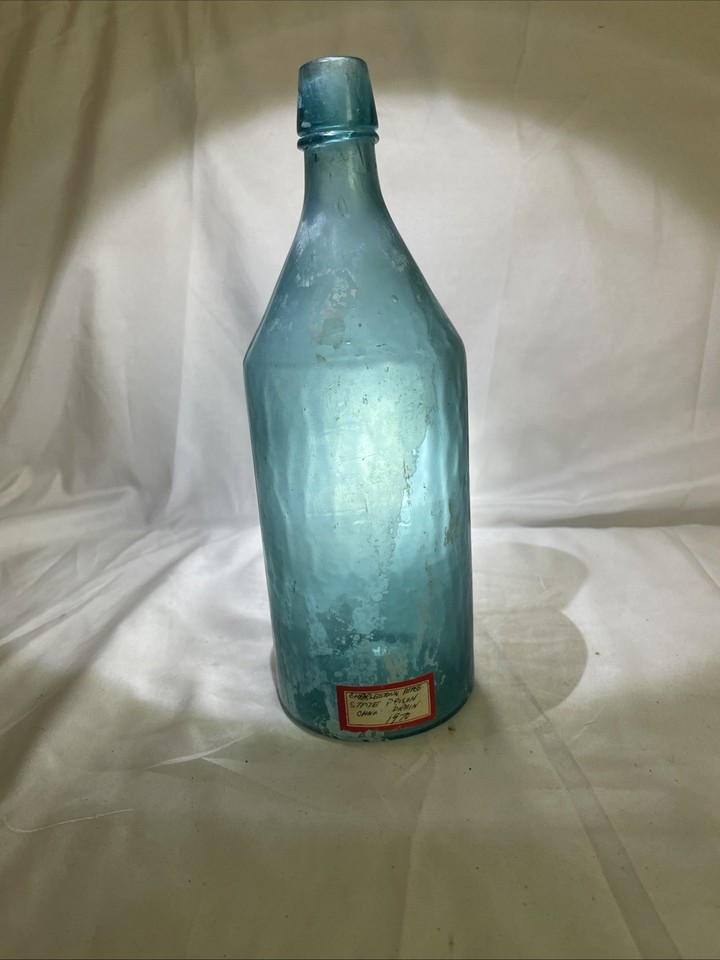 Rich Teal Gettysburg Katalysine Water / Whitney Glass Works Bottle. | eBay